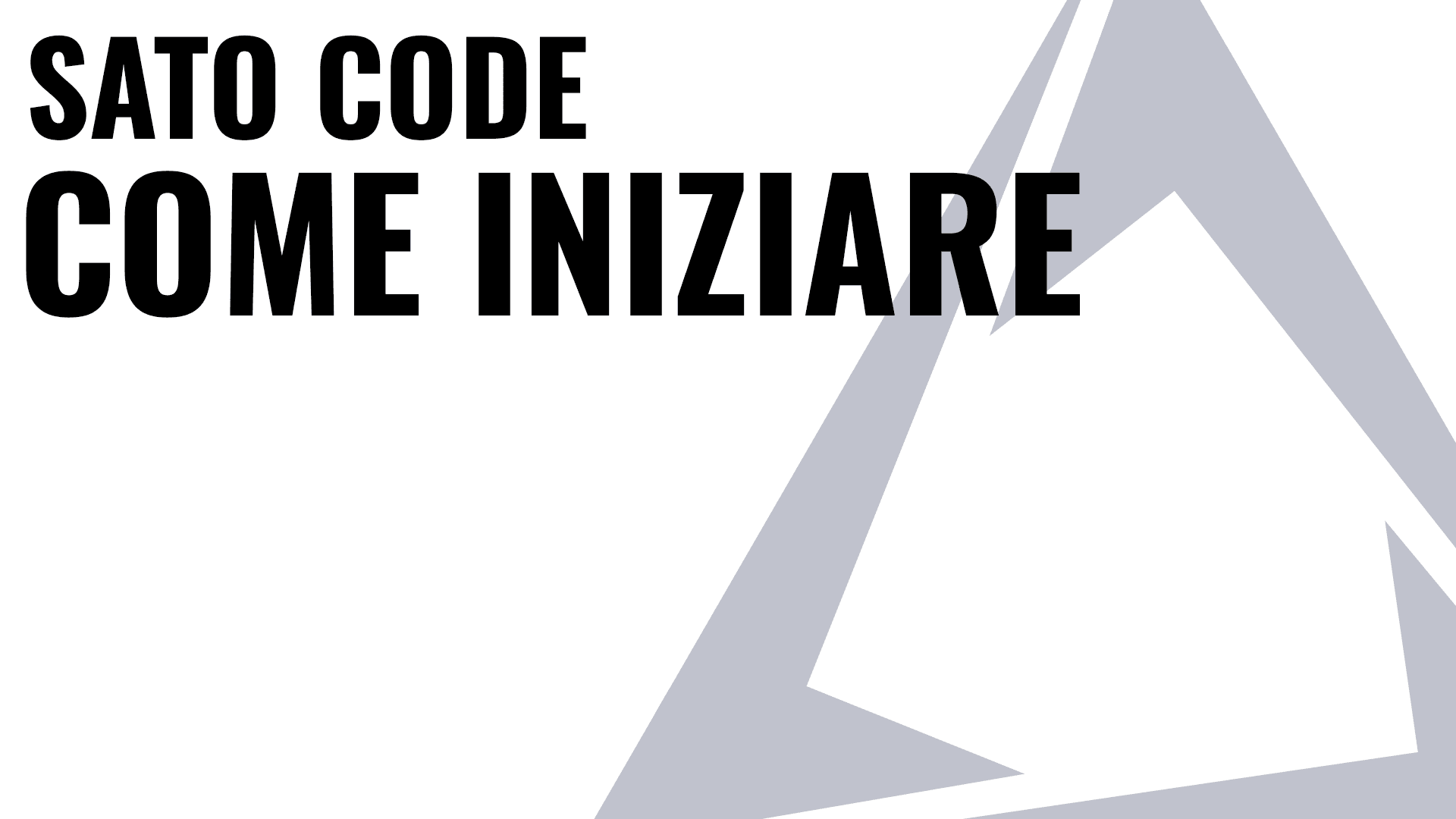 Sato Code | L'Escape Room attraverso la Città | Come iniziare